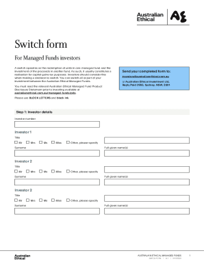 Fillable Online 59993 AE SUPER SWITCH FORM. 59993 AE SUPER SWITCH FORM ...