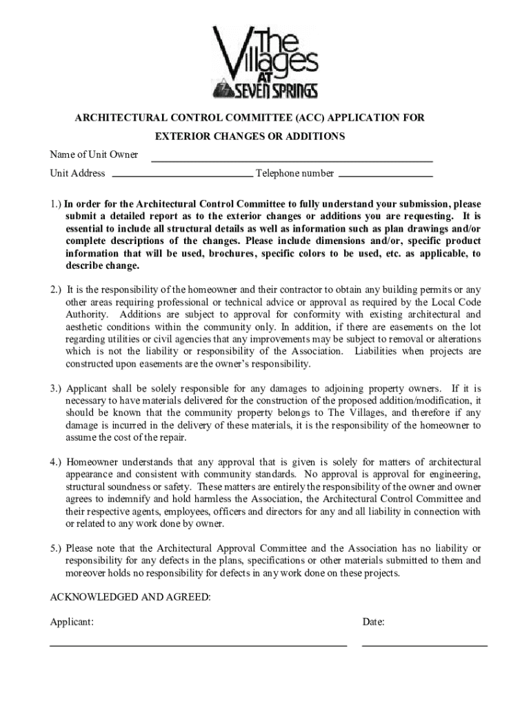 Fillable Online ACC application form.doc Fax Email Print - pdfFiller