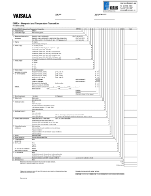 Fillable Online DMT340 Order Form Global.xls Fax Email Print - pdfFiller