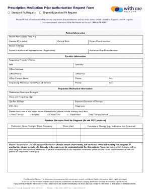 Fillable Online MA 2016-08 PA Request From (Form1 Medication).pdf ...