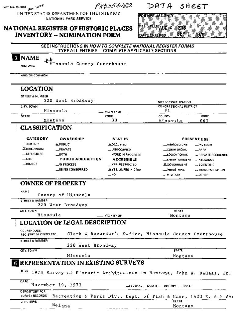 Fillable Online QIU DflTft 5H6T UNITED STATES DEPARTMENT OF THE ... Fax ...