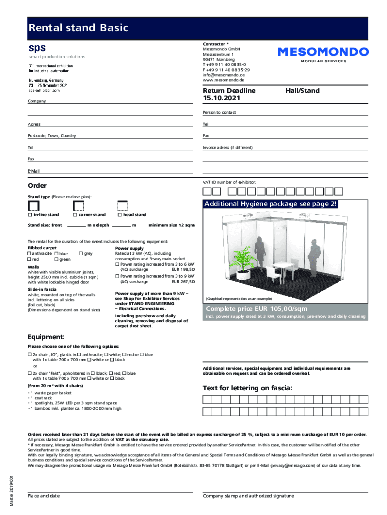 Fillable Online en-SPS-Basic-order form-2021 Fax Email Print - pdfFiller