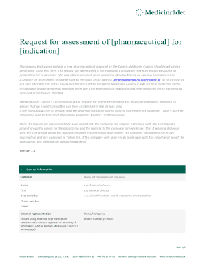 Fillable Online Request for assessment form version 1.0 ENG Fax Email ...