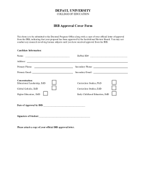 Fillable Online education depaul Writing a Simple College Withdrawal ...