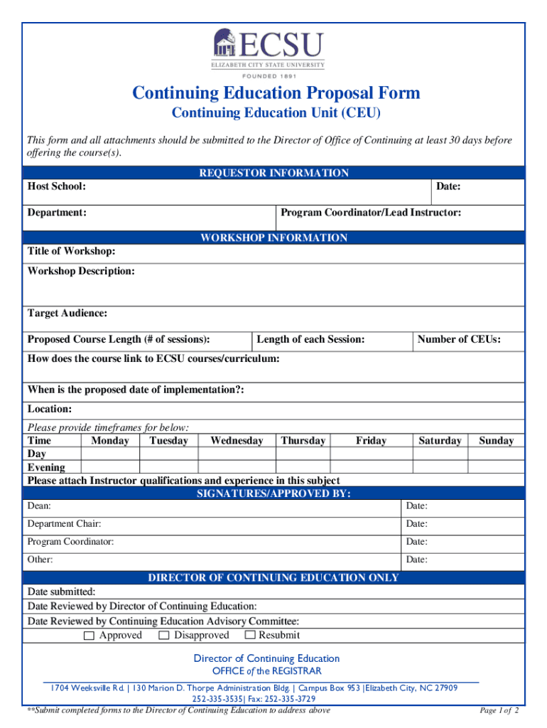 Fillable Online CPO Continuing Education Units Report (006) Fax Email ...