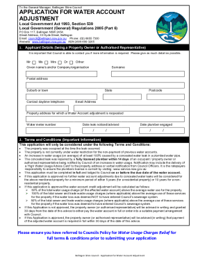 Fillable Online Water Waiver - Application Form (V3) Fax Email Print ...