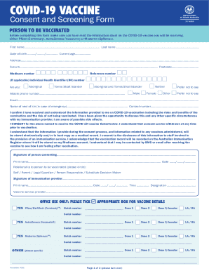 Fillable Online Walgreens Vaccination Consent Form - Fill Out and Sign ...