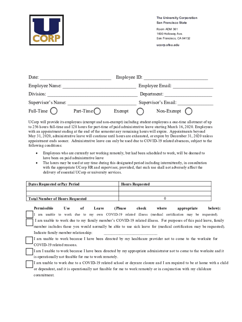 Fillable Online ucorp sfsu Sfsu Student Health Services Pharmacy1600 Holloway Ave ... Fax Email ...