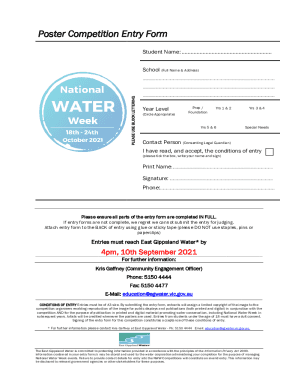 Fillable Online 700+ Free, printable, customizable school poster ...