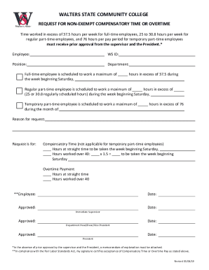 Fillable Online UUP OVERTIME-ELIGIBLE (Non-Exempt) Employee Time Sheet ...