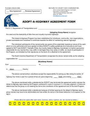 Fillable Online Blank - New AAH Agreement Form Fax Email Print - pdfFiller