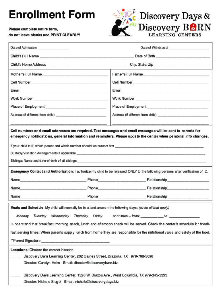 Fillable Online earlycareandeducation.comfilesupdated ...