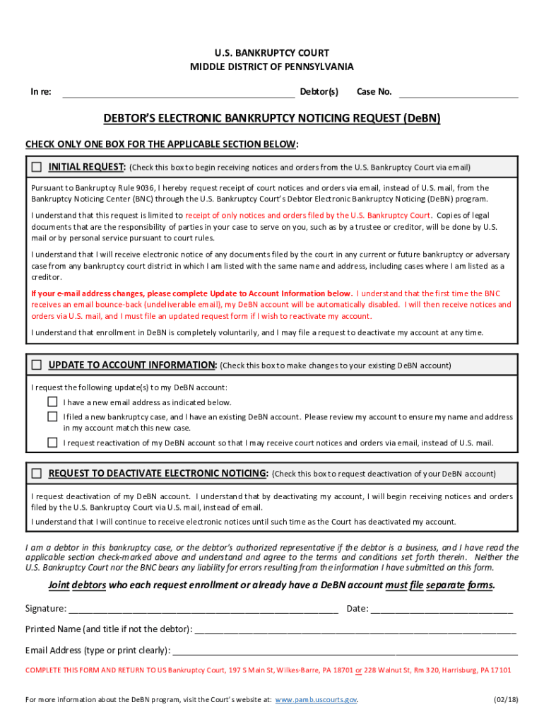 Fillable Online In re: Angie Elias - Order Denying the Request of ...