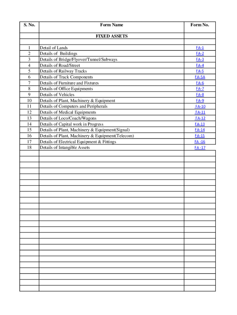 Fillable Online Sample Fixed Asset Register Excel Fax Email Print ...