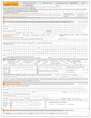 Fillable Online IDFC CAF.pdf - COMMON APPLICATION FORM FOR LUMPSUM ARN ...