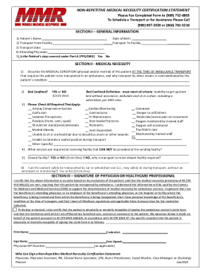 Fillable Online Fillable Online Mobile Medical Response Fax Email Print ...