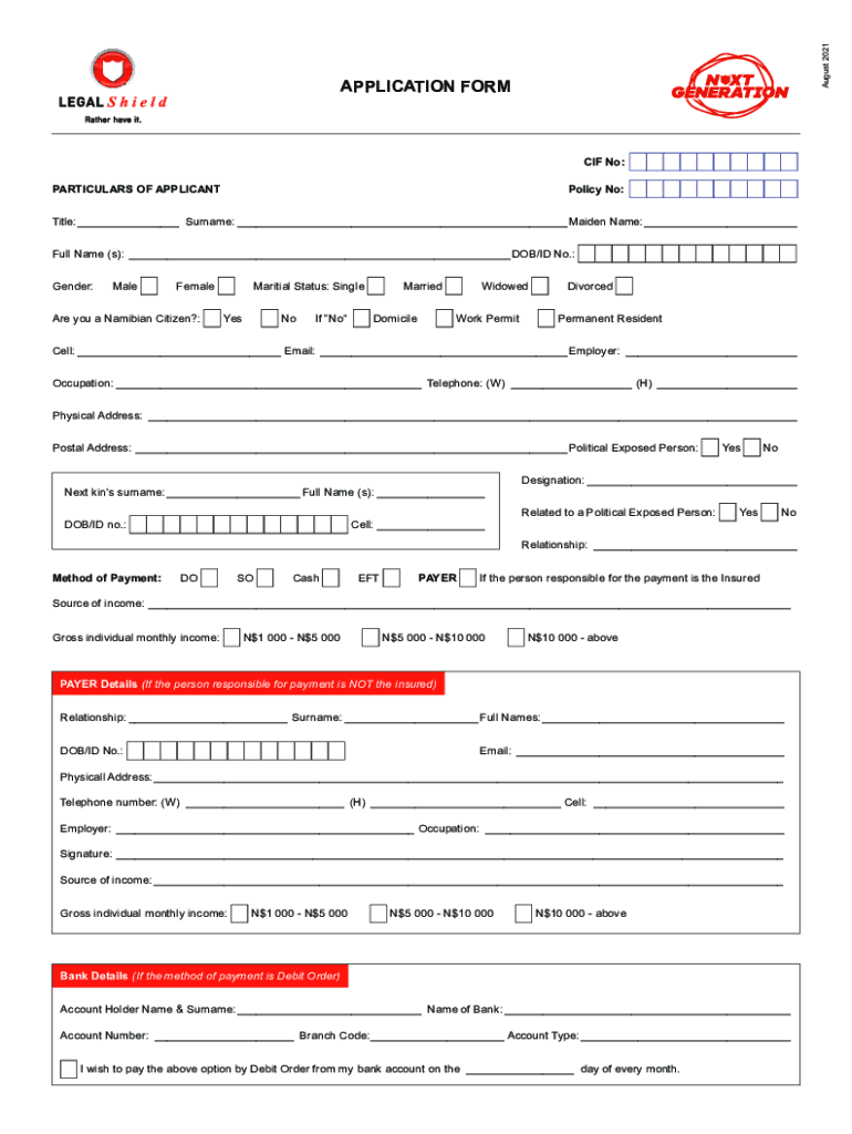 Fillable Online laq-application-form.pdf - Application form Use this ...