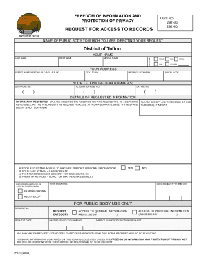 Fillable Online DOT FOI Request Form Fax Email Print - pdfFiller