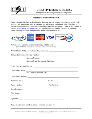 Fillable Online PAYMENT AUTHORIZATION FORM TO CHARGE PURCHASES TO: Easy to ... Fax Email Print ...