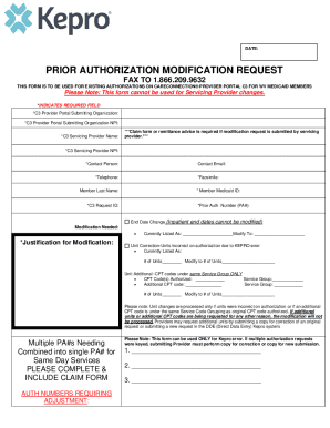 Fillable Online PDF 2-kepro-prior-authorization-modification-request ...