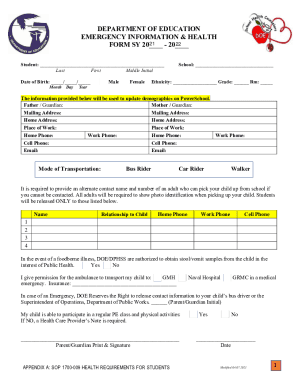 Fillable Online First Day Packet SY 21-22 - form.jotform.com Fax Email Print - pdfFiller