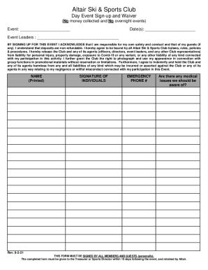Fillable Online 26 Sport Sign Up Sheet - Free to Edit, Download & Print ...