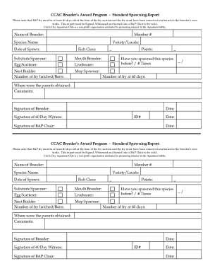 Fillable Online BAP Form - Rev B Fax Email Print - pdfFiller