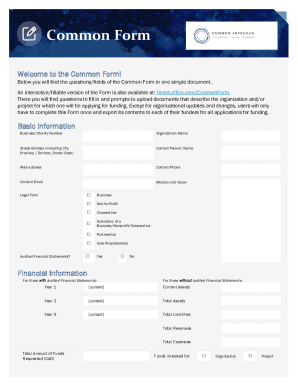 Fillable Online Common Form Fax Email Print - pdfFiller