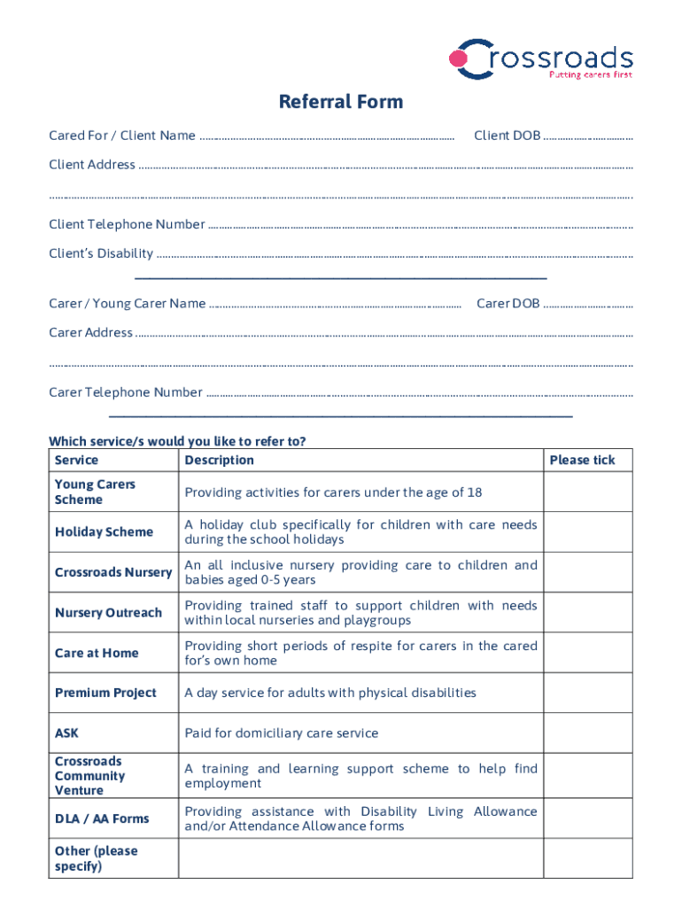 Fillable Online Client Information: Is client: Male or Female Grade: Age DOB Fax Email Print ...