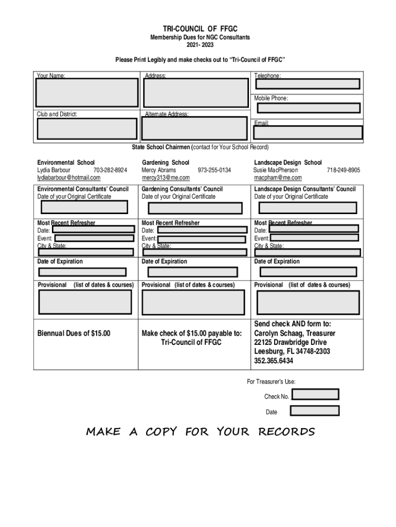 Fillable Online Fillable Online ffgc wildapricot MAKE A COPY FOR YOUR ... Fax Email Print ...