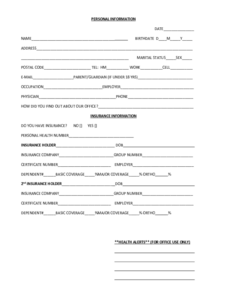 Fillable Online Date Completed Phone: Area Code () Number Doc Template ...