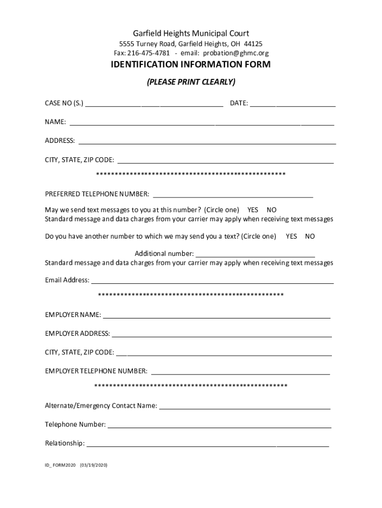 Fillable Online SMALL CLAIM COMPLAINT - ghmc.org Fax Email Print ...