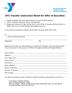 Fillable Online DTC TRANSFER INSTRUCTION SHEET - psi.org Fax Email ...