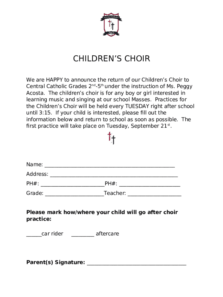 The State of Childrens Choirs and Curriculum ...The State of Childrens ...