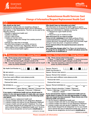 Fillable Online www.ehealthsask.caresidentsDocumentsSaskatchewan Health ...