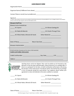 Fillable Online Loan Request Form Template Fax Email Print - pdfFiller
