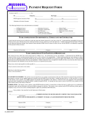 Fillable Online Payment Request Form.09.17 Fax Email Print - pdfFiller