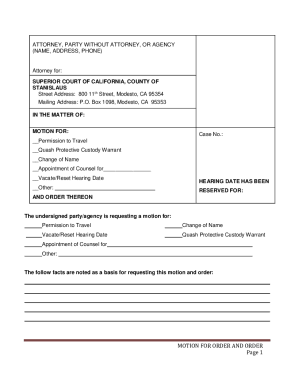 Fillable Online Sample Motion To Enforce Texas Schools Fax Email Print ...