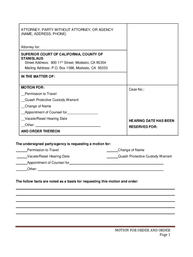 Fillable Online Sample Motion To Enforce Texas Schools Fax Email Print ...