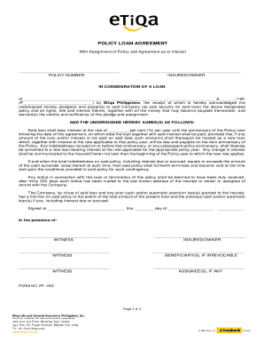 Fillable Online Personal Accident Claim Form Etiqa Fax Email Print ...