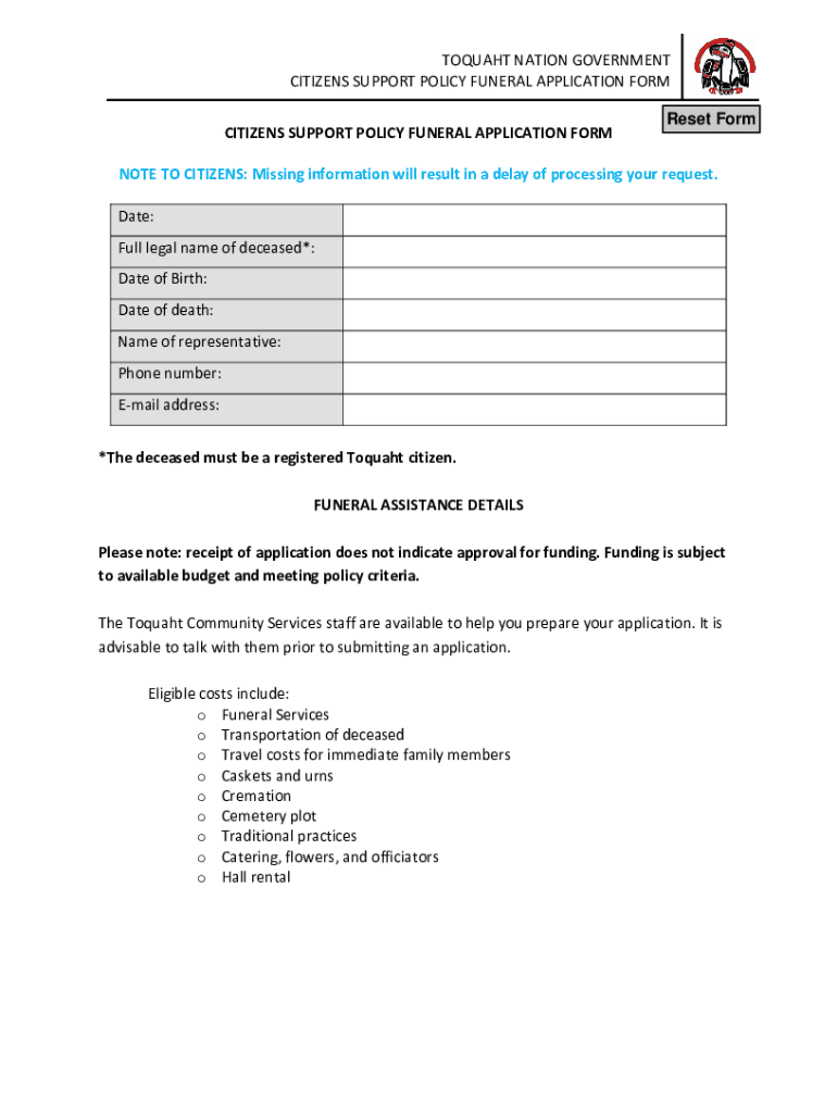 Fillable Online Sadtu Funeral Policy Application Form - Fill Online ...