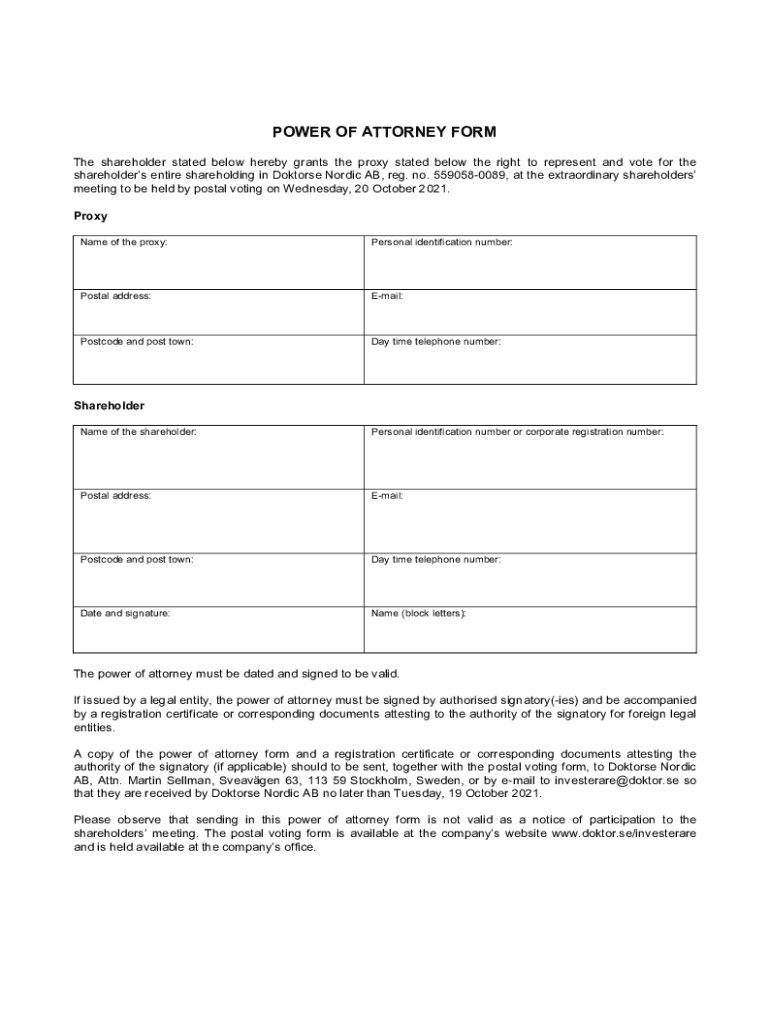 Fillable Online www.lawinsider.comclausepower-of-attorneyPower of ...