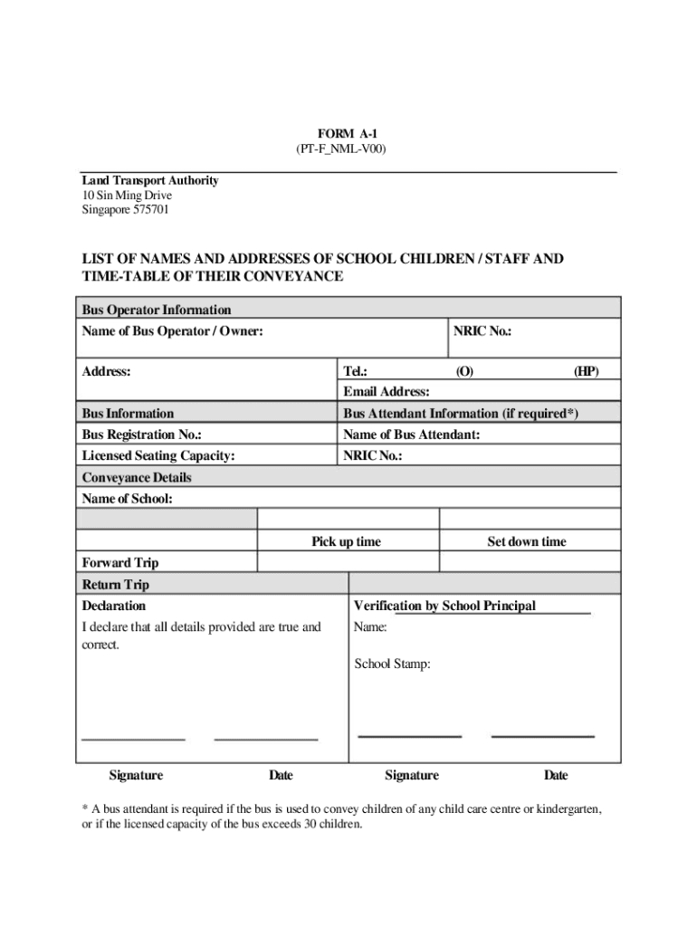 Fillable Online APPLICATION FOR PUBLIC SERVICE VEHICLE (PSV ...
