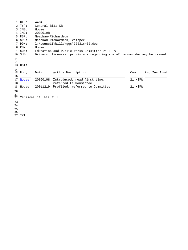 3309.doc - BIL RTN ACN TYP INB IND PSP SPO DDN DPB LAD GOV ... Doc Template | pdfFiller