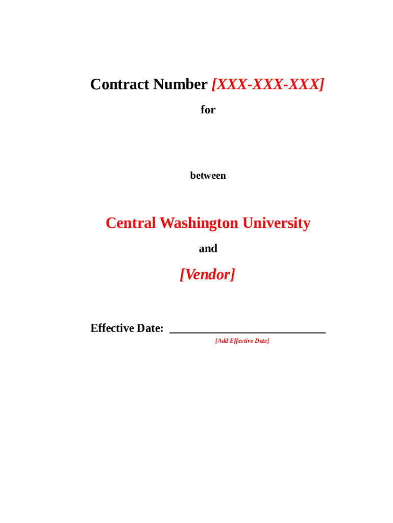 Contract Ination Sheet. Agency Contract Number ... Doc Template | pdfFiller