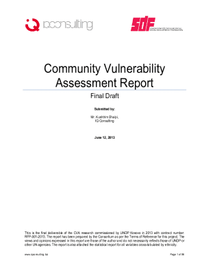 Fillable Online sample vulnerability assessment report pdf Fax Email ...