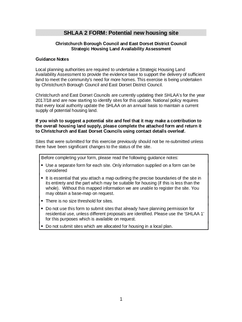 Melton SHLAA : Potential Development Sites Proposal ... Doc Template ...