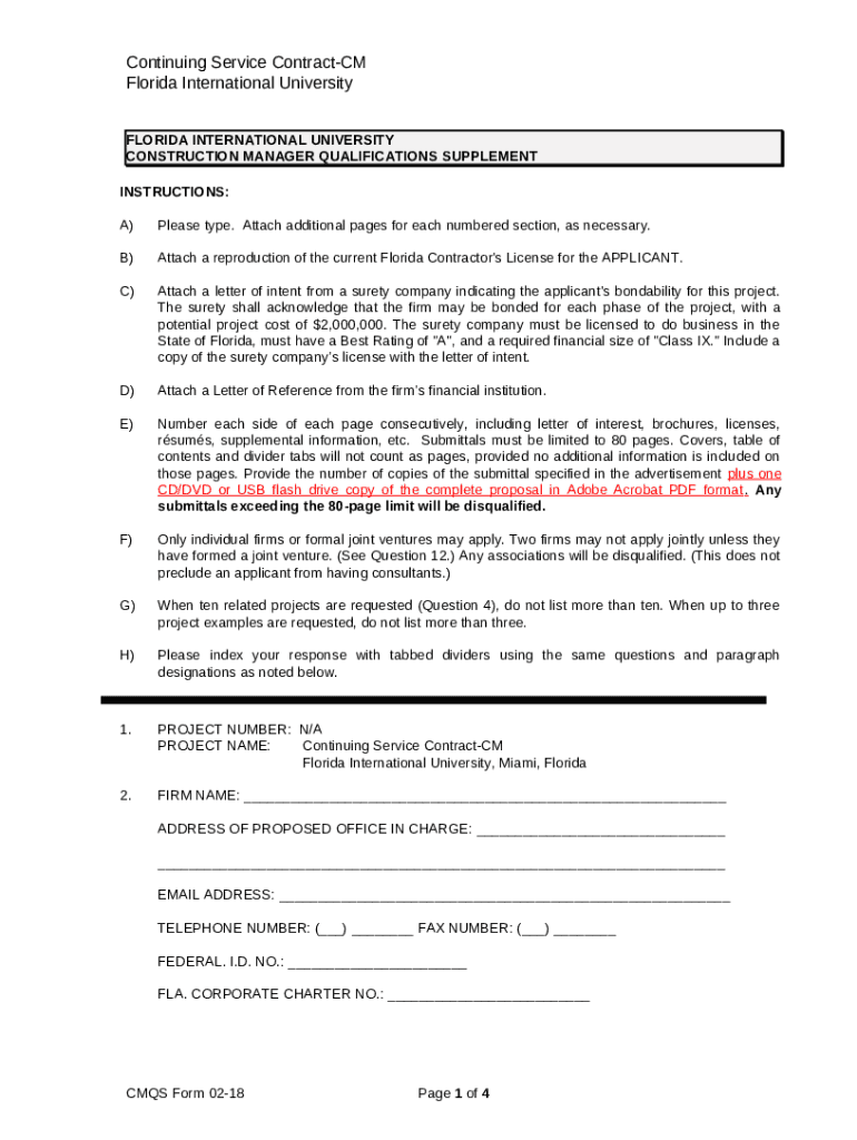 C)Attach a letter of intent from a surety company indicating the ...