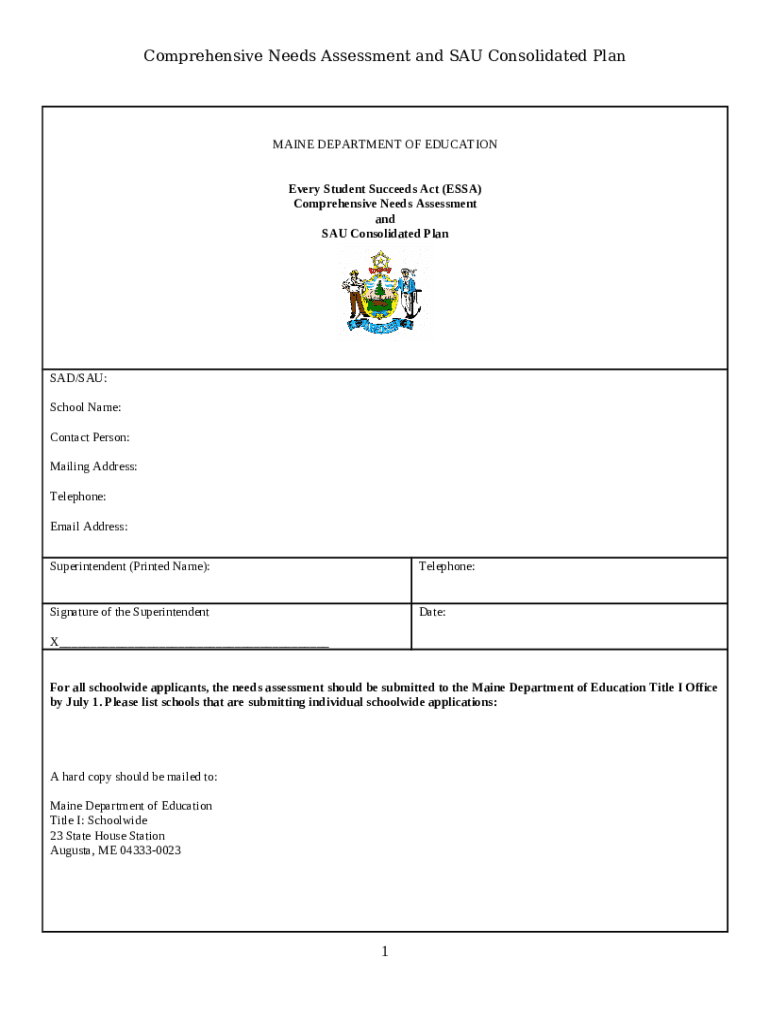 Maryland ESSA Consolidated State Plan Overviewm .Every ... Doc Template ...