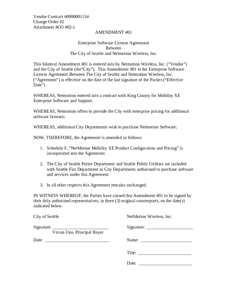 Amendment No. 1 to Executive Employment Agreement, dated ... Doc ...